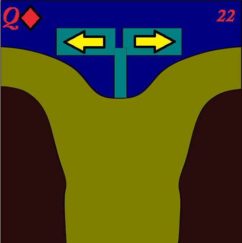 crossroad lenormand crossroad